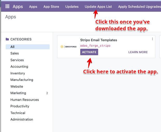 Stripo Email Templates | Odoo Forge